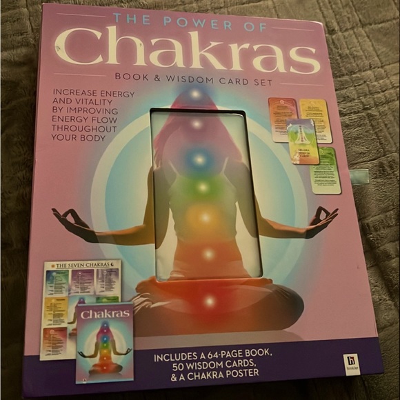 New Age | Other | The Power Of Chakras Book Wisdom Card Set Hinkler ...